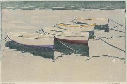 BOXSIUS Sylvan G. (1878-1941), WHITE BOATS, numero di lotto 387, storia ...
