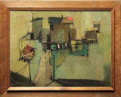 FOOTE JACK, Abstract Landscape with Fish, lotto numero 4218, storia ...