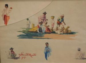 GILBERT RAKOTO (1900) aquarelliste, prix, cotations, enchères, images ...