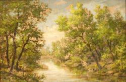 KENDE J. (XX), Landschaft mit Bachlauf, numero di lotto 961, storia ...