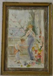 MARIOTON Jean Alfred (1864-1903) pintor, Subastas