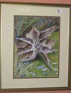 PETTS KUSHA (1921) pittore, acquarellista, Aste