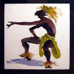 THOMPSON Mozelle (1927-1970) watercolor artist, Auctions